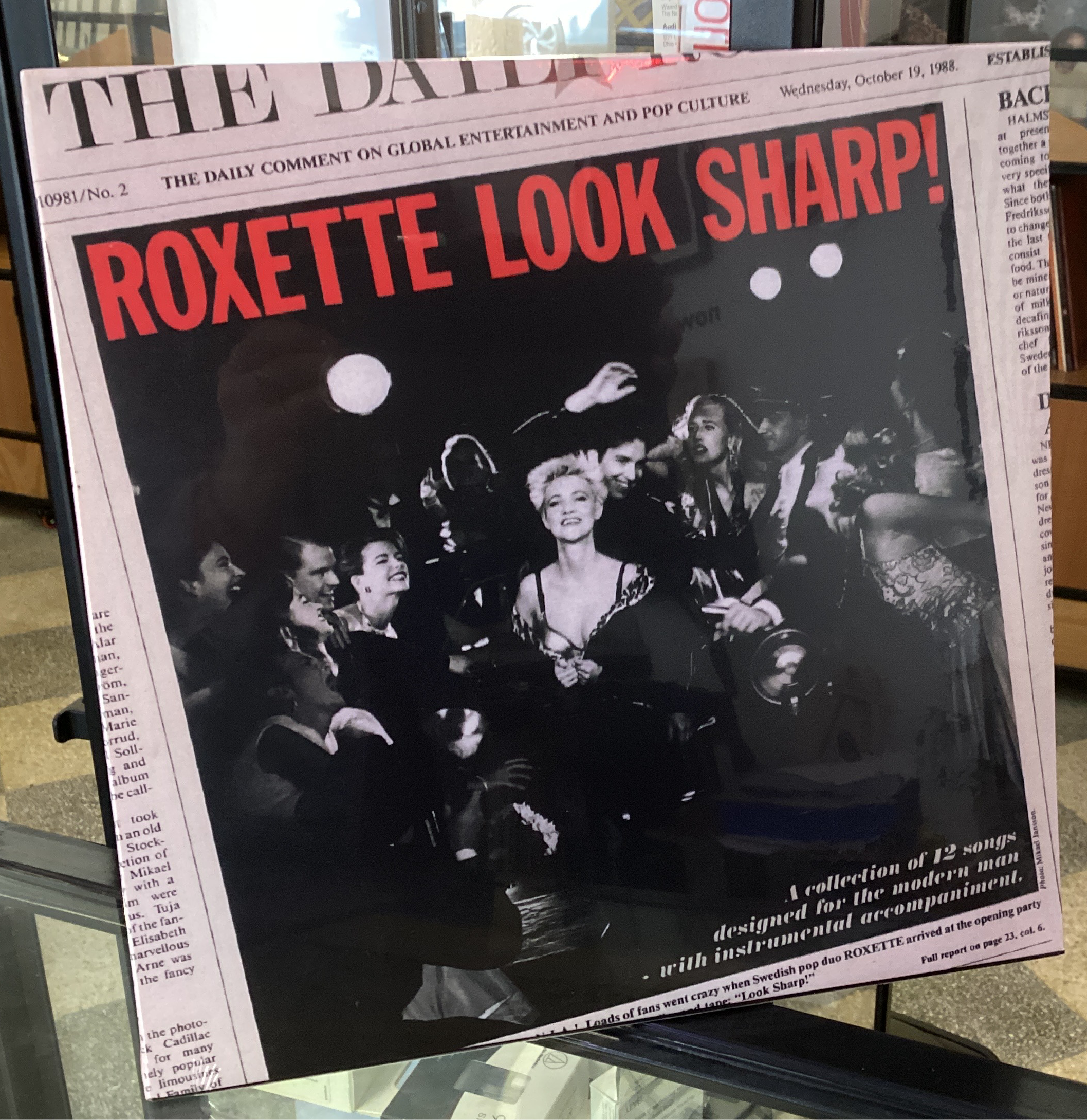 ROXETTE - LOOK SHARP – Salvaje Music Store