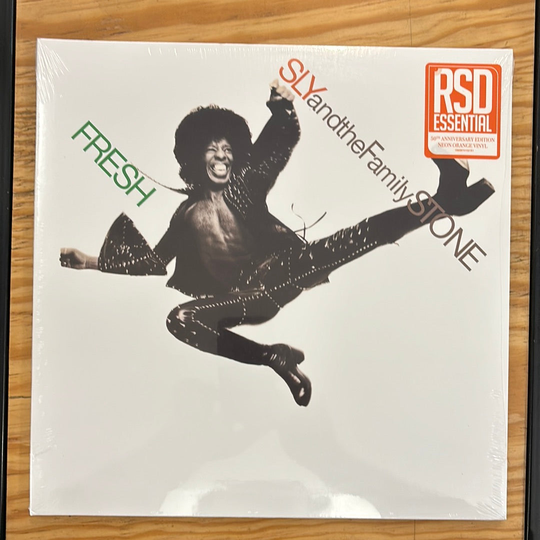 SLY & THE FAMILY STONE - FRESH (NEON ORANGE VINYL/50TH ANNIVERSARY, RS ...