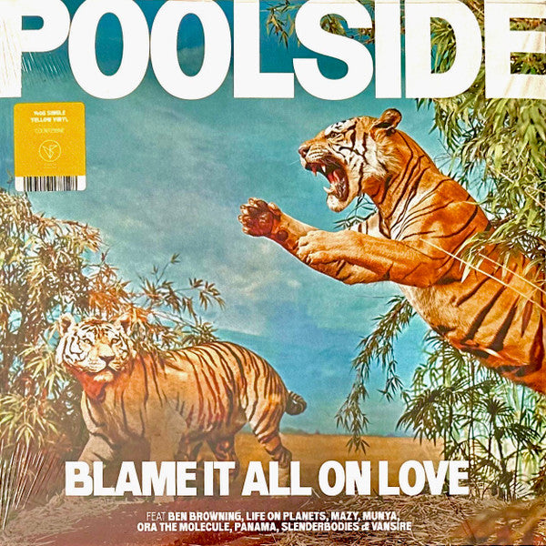 Poolside - Blame It All On Love (yellow vinyl) – Salvaje Music Store