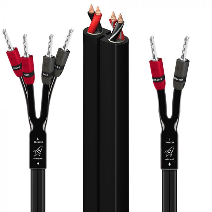 AUDIOQUEST SPEAKER CABLE ROCKET 11 (2M) – Salvaje Music Store