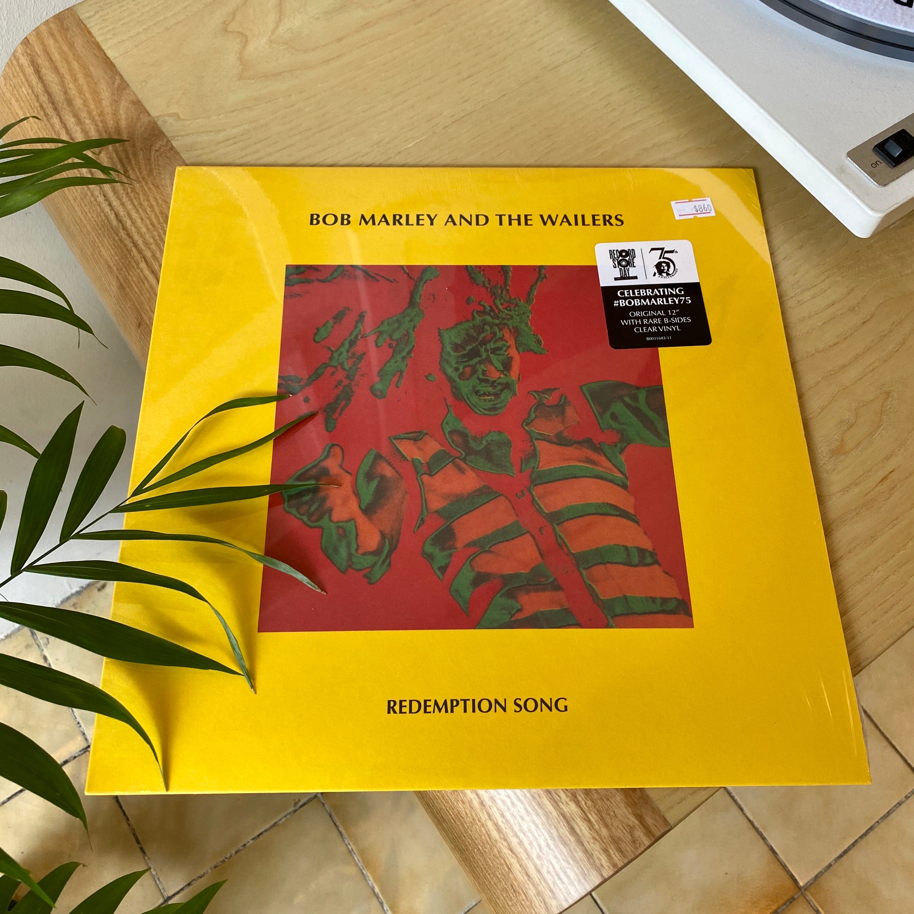 Bob Marley & The Wailers - Redemption Song (12'' Clear Vinyl, RSD 2020 ...